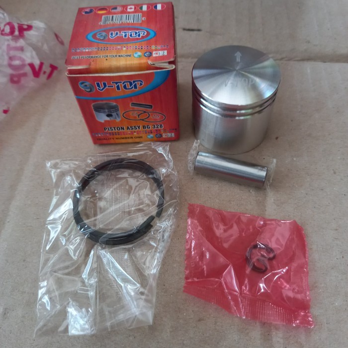 Jual Piston Assy / Seher / Piston Mesin Rumput 2 Tak 328 Set Plus Ring | Shopee Indonesia