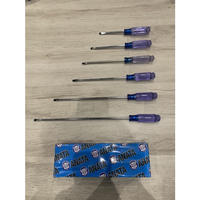 Jual Obeng Plastik ukuran 3 4 6 8 10 MINUS ( - ) | Shopee Indonesia