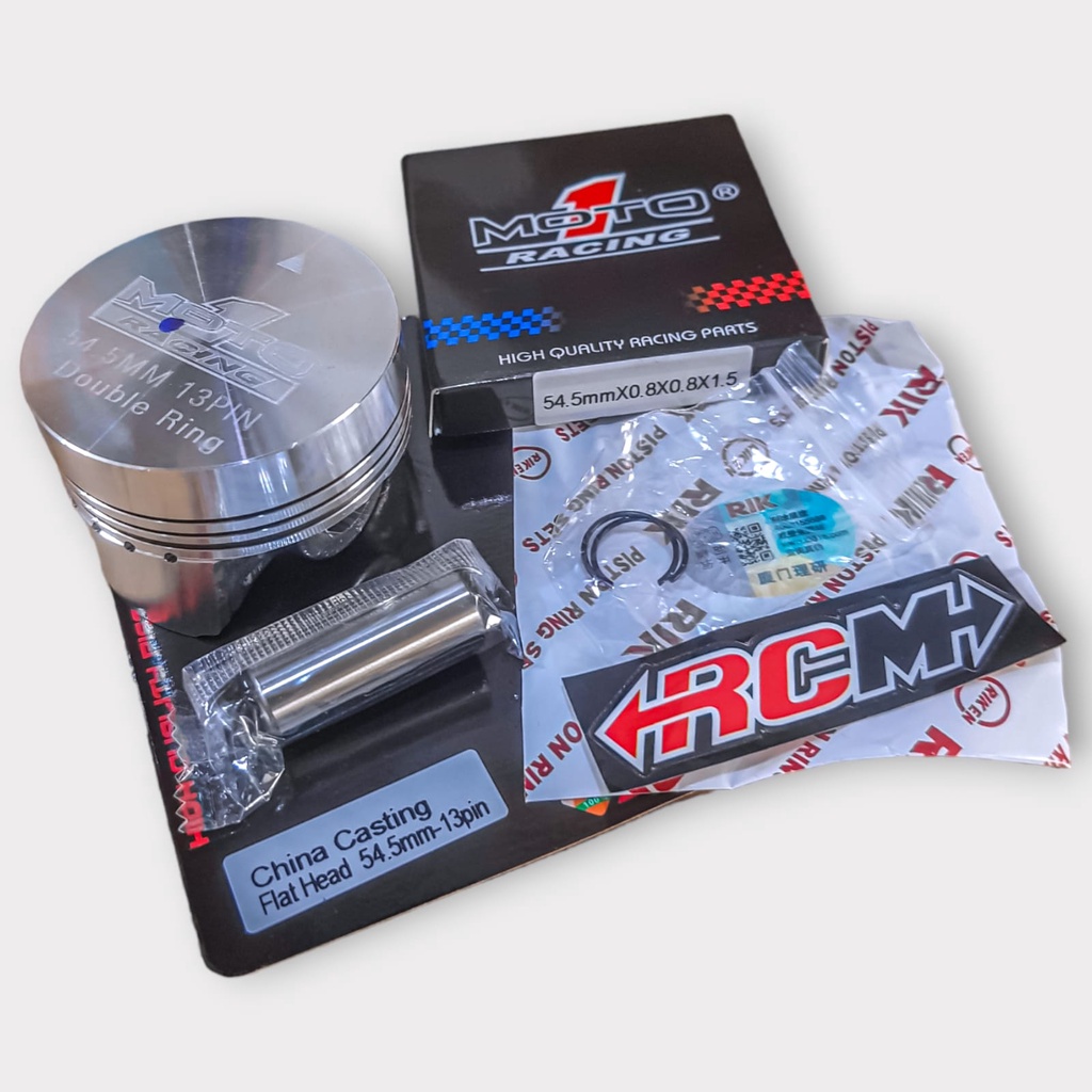 Jual PISTON SEHER SEKER KIT DIAMETER 54.5 MM 54.5MM PIN PEN 13 ...