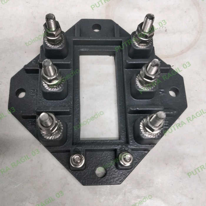 Jual Terminal dinamo motor tipe pompa Size bodi 105×105mm baut 6mm ...