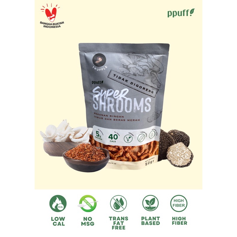 Jual PPUFF SUPERSHROOMS TRUFFLE 50G | Shopee Indonesia