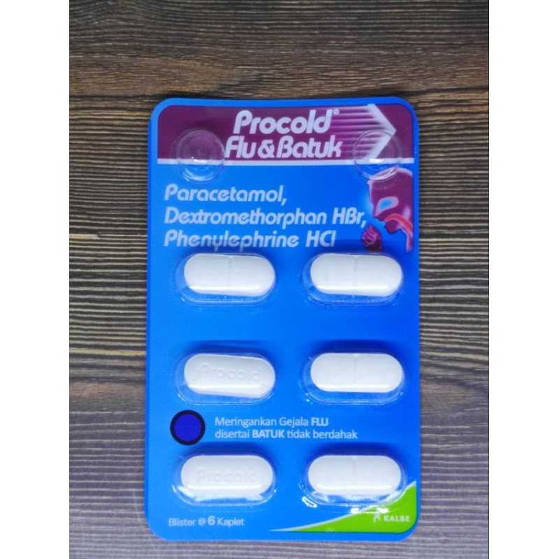 Jual Procold flu & batuk isi 6 tablet | Shopee Indonesia