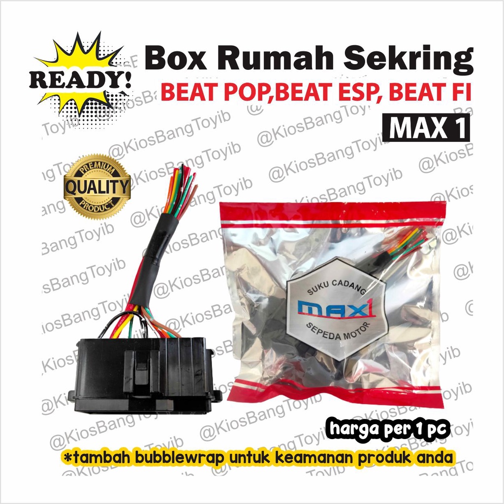 Jual Box Rumah Sekring Honda Beat Pop Beat Esp Beat FI (Max1) | Shopee ...