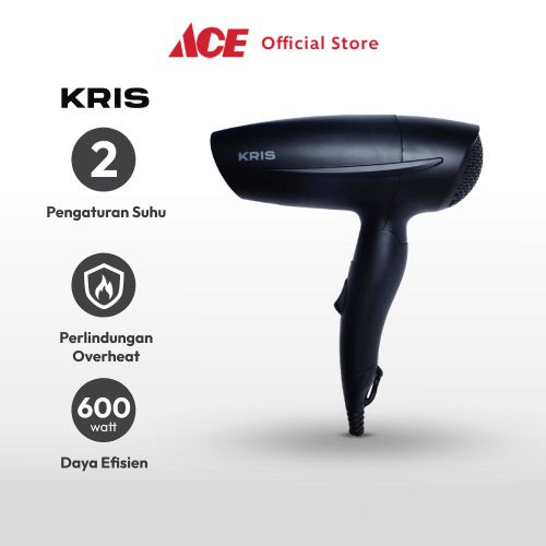 Jual Kris Hair Dryer Travel 600 Watt | Shopee Indonesia
