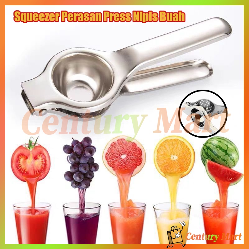 Jual Alat Pemeras Jeruk Dan Lemon Stainless Steel / Squeezer Perasan ...