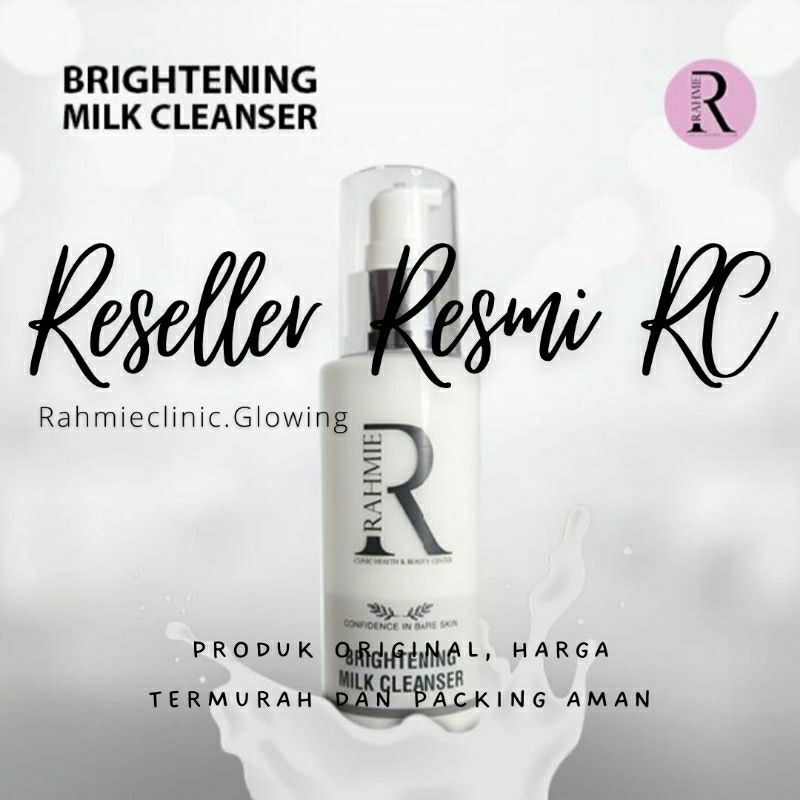 Jual Rahmie Clinic Health & Beauty Center Brightening Milk Cleanser ...