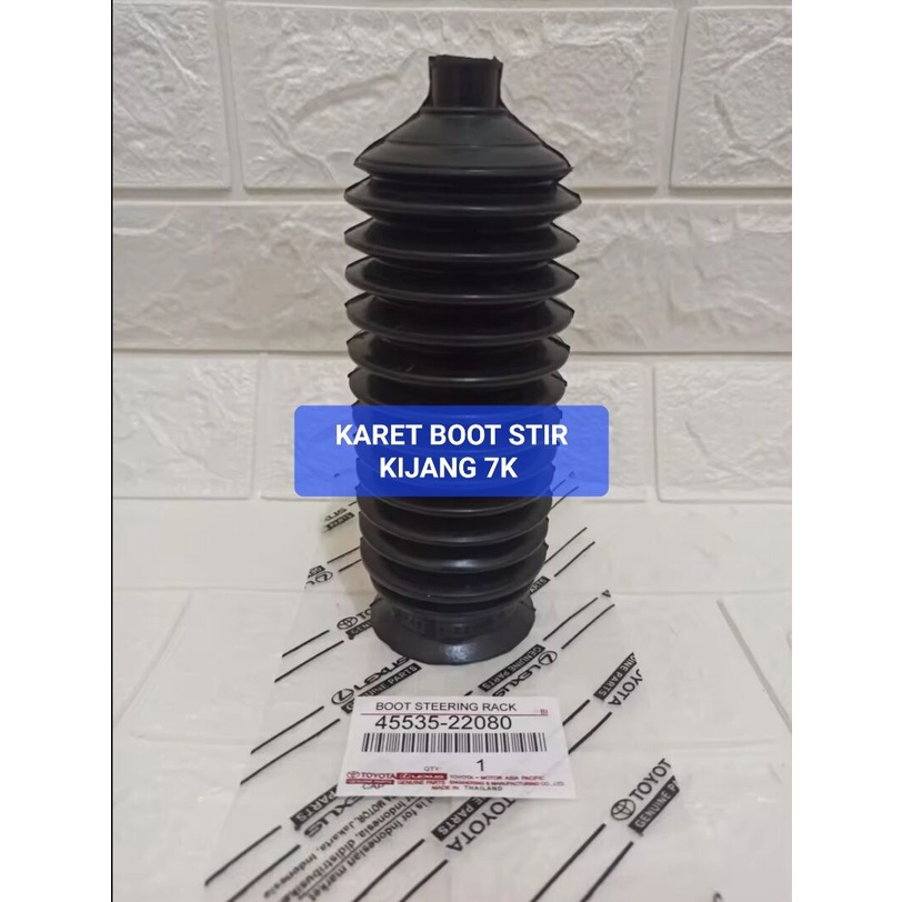 Jual KARET BOOT STIR STEER KIJANG 7K BOOT STEERING RACK 7K PENUTUP ...