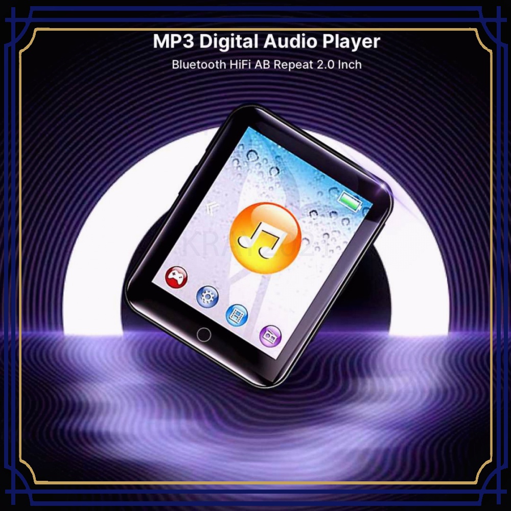 Jual MP3 Digital Audio Player Bluetooth HiFi AB Repeat 2.0 Inch -AV822 ...