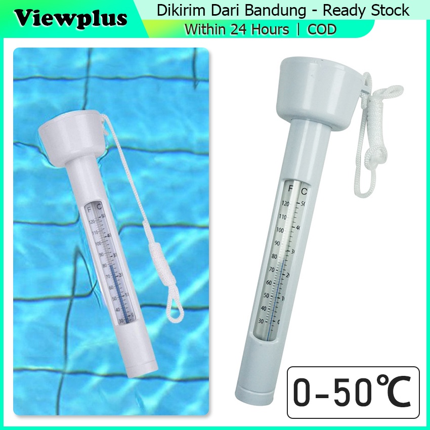 Jual Swimming Pool Floating Thermometer Termometer Air Kolam Renang SPA ...