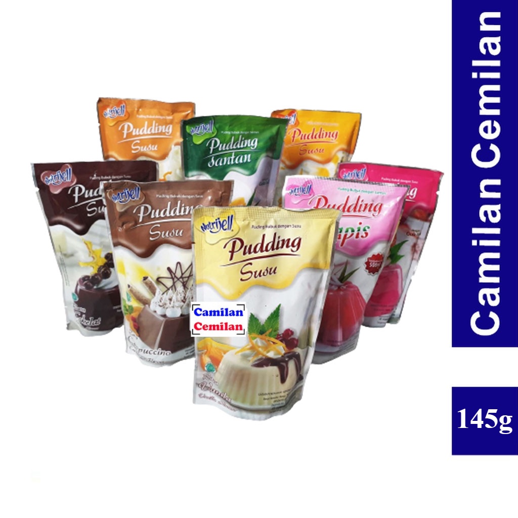 Jual Nutrijell Puding Susu Santan 145 ml | Shopee Indonesia