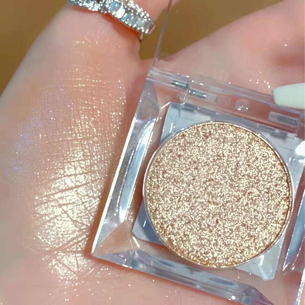 Jual Highlighter Eye Shadow Contour Eyeshadow Glitter Long Lasting ...