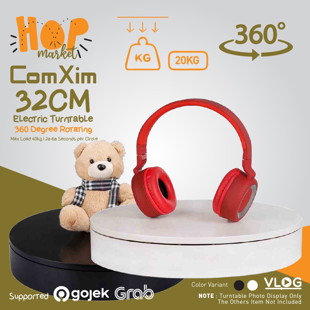 Jual Turntable 32CM Tempat Foto Produk Putar (Action Figure Diecast ...