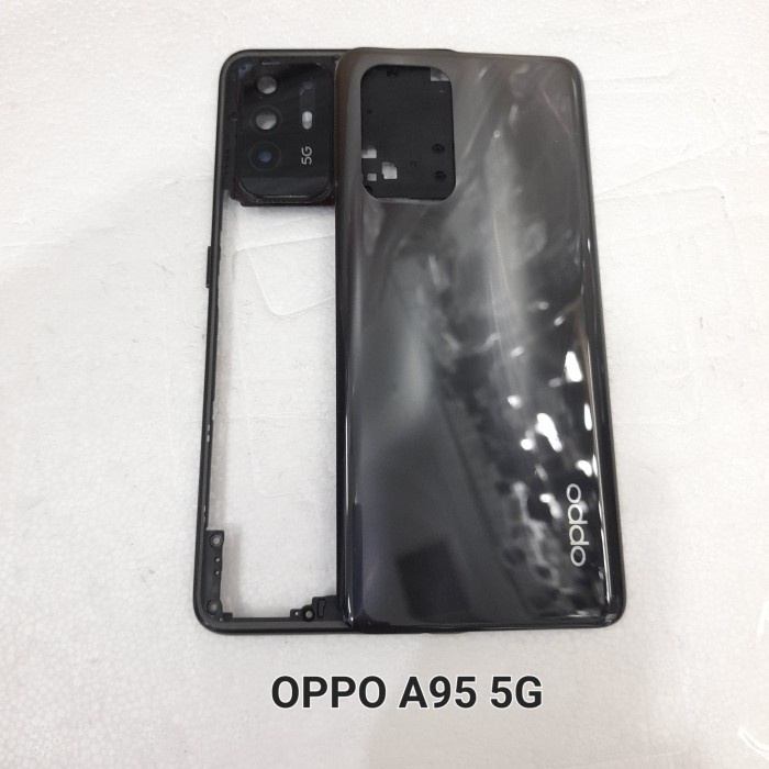 Jual Kesing Housing Casing Oppo A95 5G bezel + backdoor | Shopee Indonesia