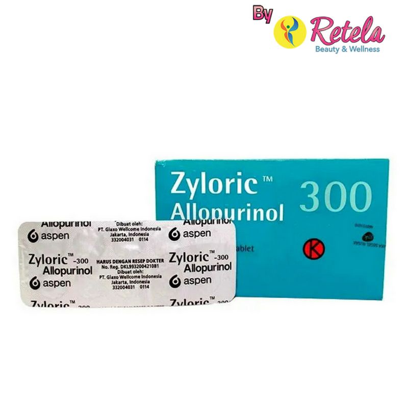 Jual ZYLORIC 300MG 1 STRIP 10 TABLET | Shopee Indonesia