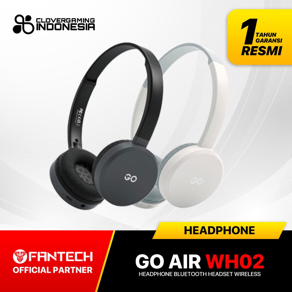 Jual Fantech WH02 WH-02 GO AIR Bluetooth 5.0 Headset Gaming Dual ...