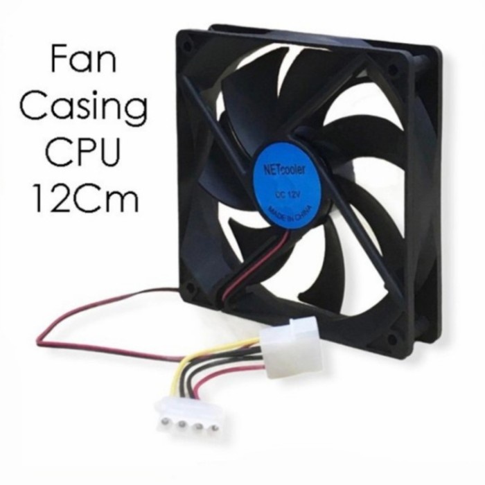 Jual Fan casing PC cooler Black & transparan 12cm HQ Centro - Hitam ...