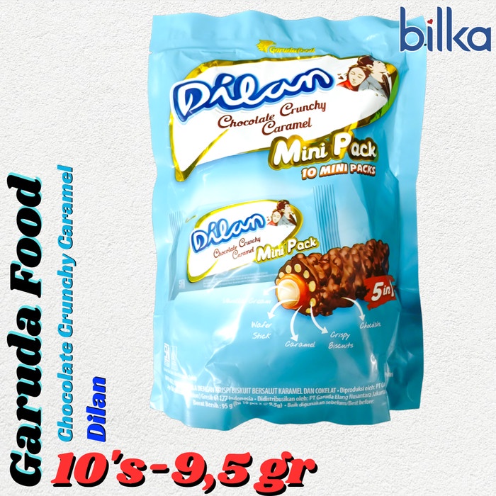 Jual GARUDA Dilan Chocolate Crunchy Caramel 95gr | Shopee Indonesia