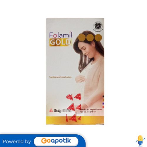 Jual Folamil Gold Botol 30 Kapsul | Shopee Indonesia