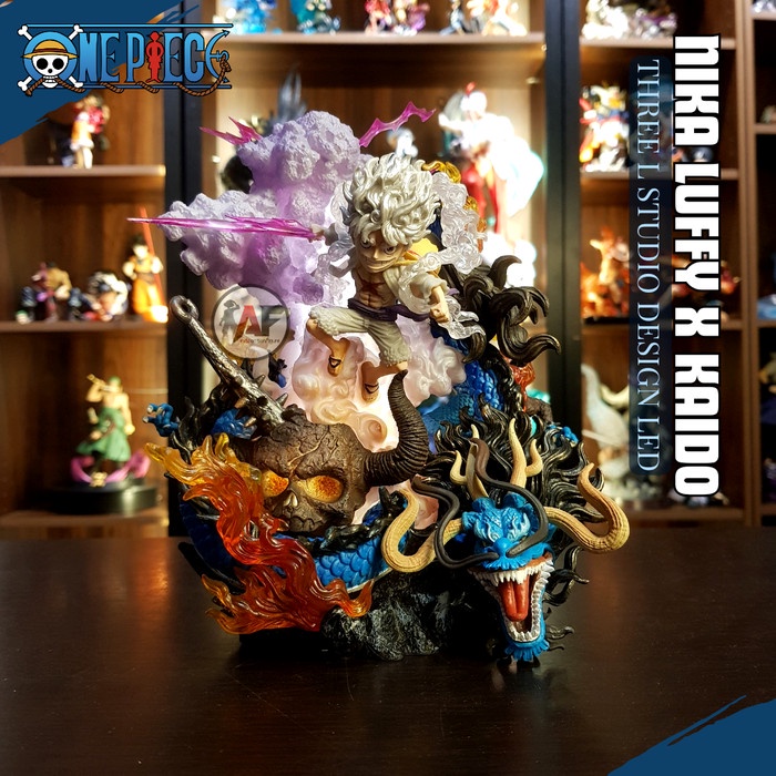 Jual Statue One Piece Nika Luffy X Kaido Three L Studio led Design ...