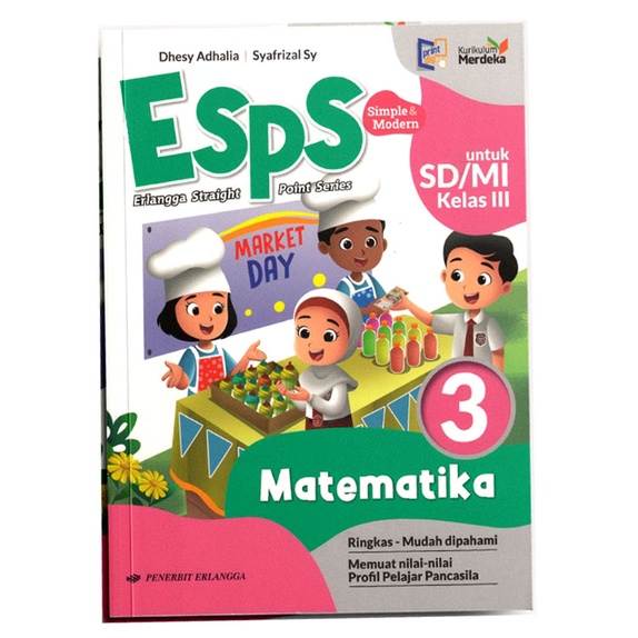 Jual Buku Paket Kelas 3 SD ESPS PAI Grow With English Erlangga Kurikulum Merdeka | Shopee Indonesia