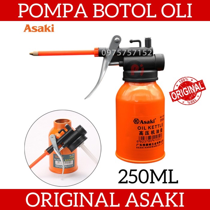 Jual Botol Pompa Tangan Minyak Gemuk Grease Gun Kapasitas 250ml Plastik ...