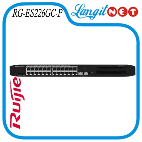 Jual RUIJIE REYEE RG-ES226GC-P, 26-PORT GIGABIT POE SWITCH SMART CLOUD ...