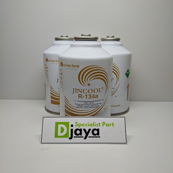Jual FREON AC MOBIL KALENG R134 R134a 340GRAM MERK JINCOOL | Shopee ...