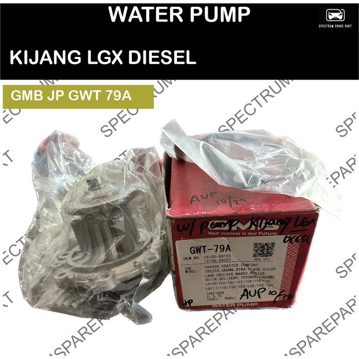 Jual WATER PUMP KIJANG LGX DIESEL GMB JP GWT 79A | Shopee Indonesia