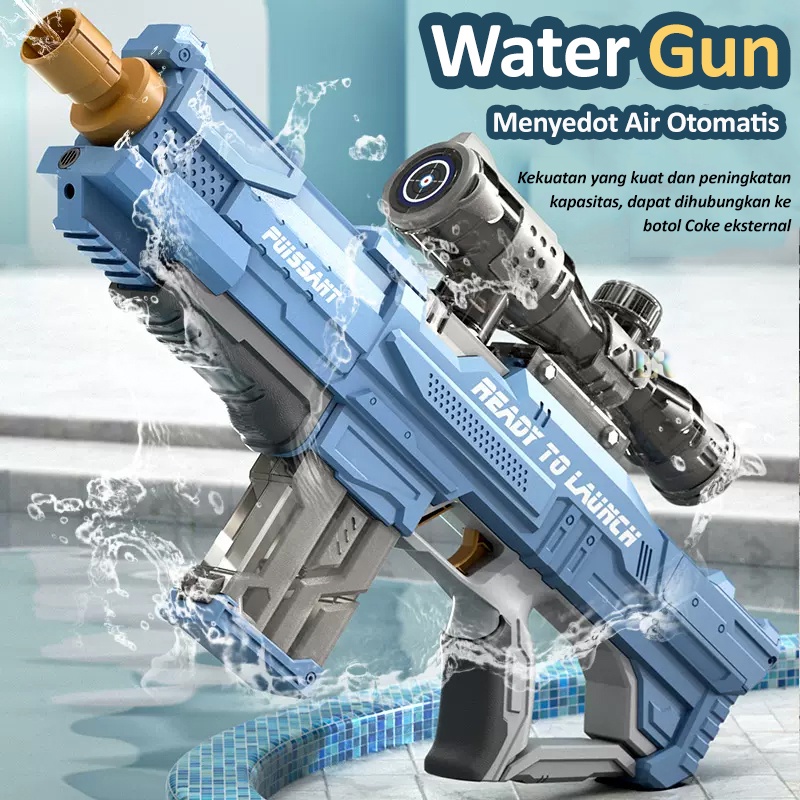Jual LNR Shop Mainan Pistol Air 360ml Elektrik Otomatis Menyedot Air ...