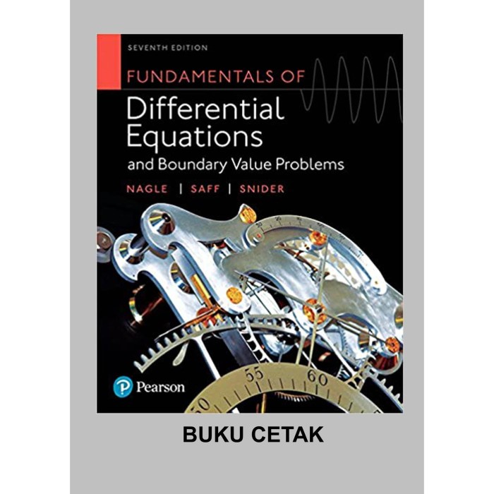 Jual PROMO Fundamentals of Differential Equations and Boundary Value Problems 7th | Shopee Indonesia
