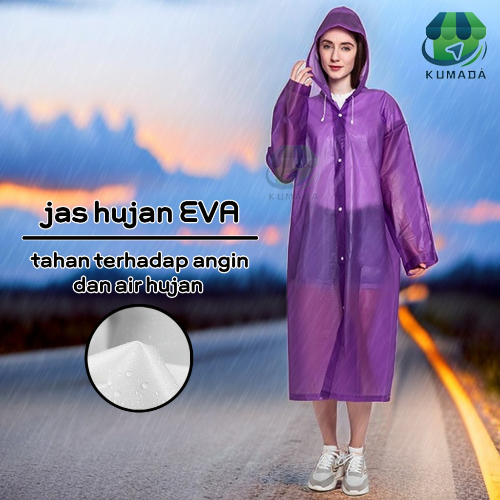 Jual PROMO Jas Hujan Dewasa EVA 10 Pcs Murah Jas Hujan Ponco 10 PCS ...
