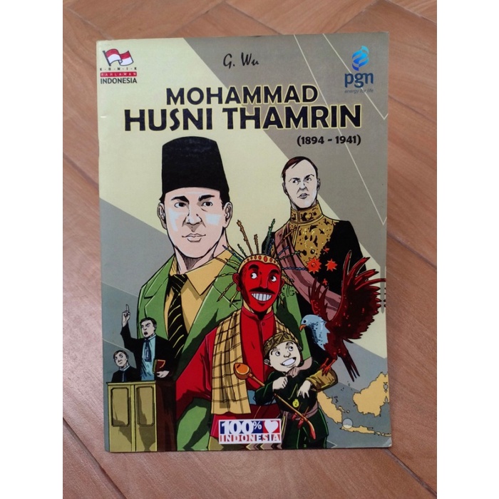 Jual Komik Pahlawan Indonesia - Mohammad Husni Thamrin - 1894-1941 ...