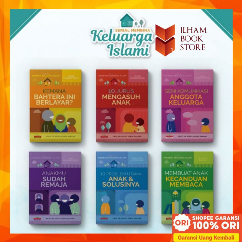 Jual SERIAL MEMBINA KELUARGA ISLAMI [6 JILID] Ilham Book Store | Shopee ...