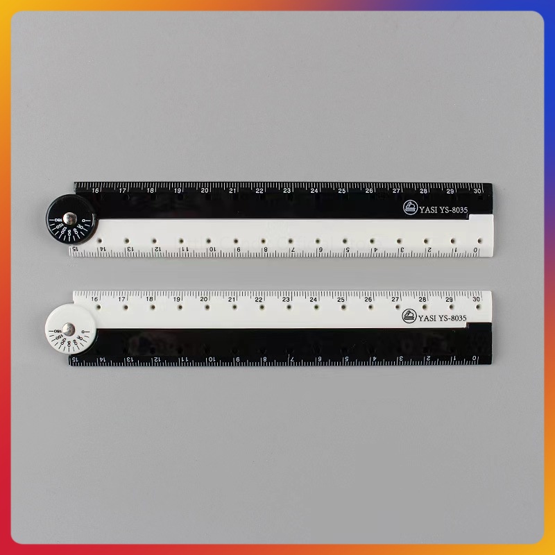 Jual Penggaris lipat/penggaris sederhana dengan gambar dan teks -30cm ...