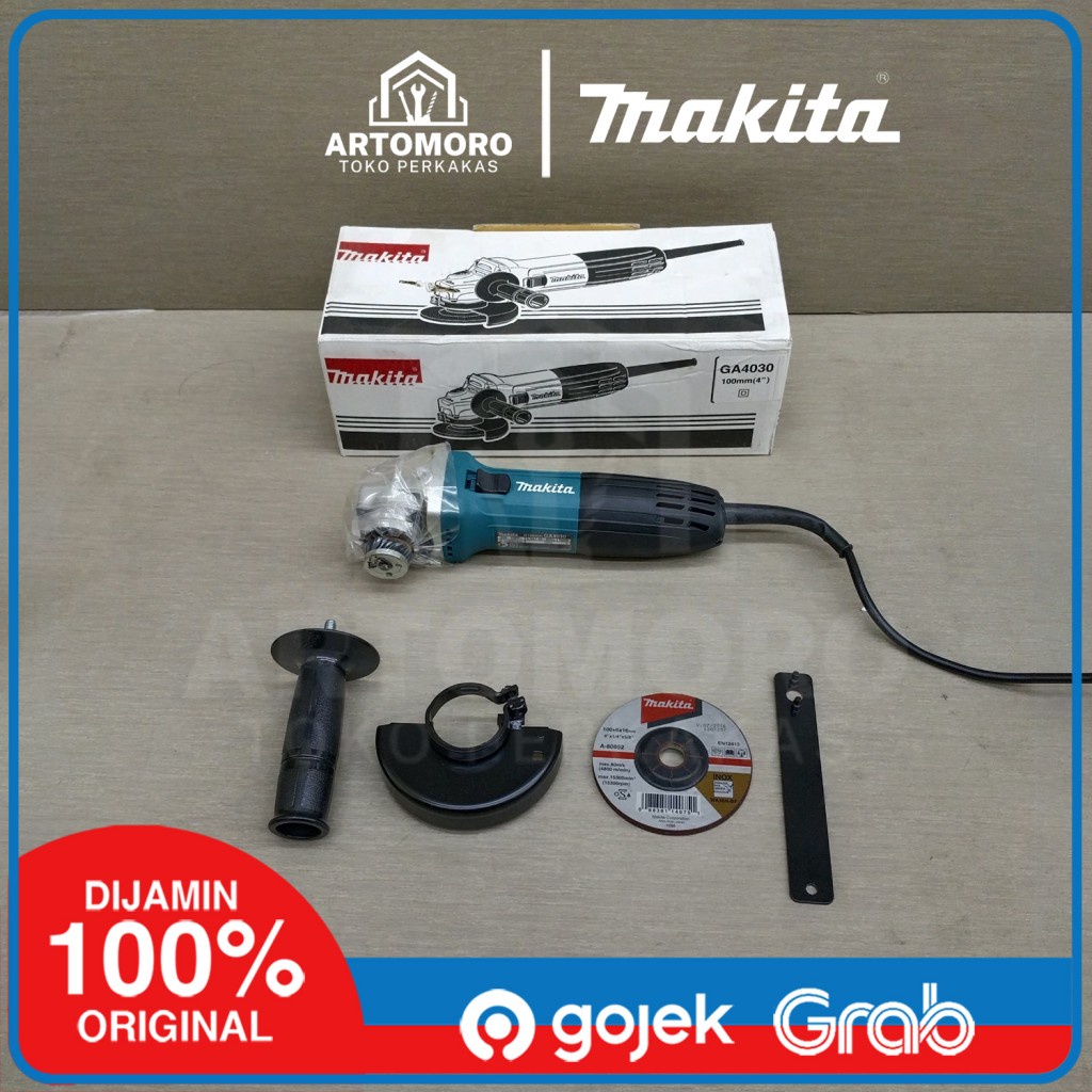 Jual Mesin Gerinda GA4030 Angle Grinder 100MM Makita | Shopee Indonesia