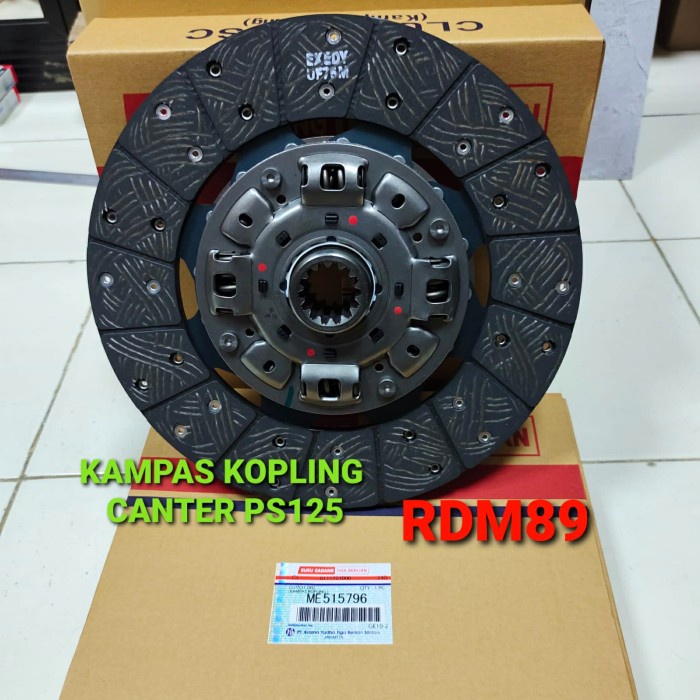 Jual kampas kopling clutch disc mitsubishi canter ps125 ragasa ps135 ...