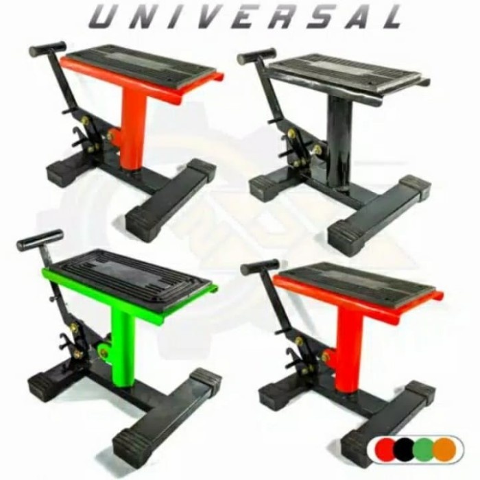 Jual STANDAR PADDOCK MOTOR TRAIL/ SUPERMOTO JACKSTAND KLX | Shopee ...