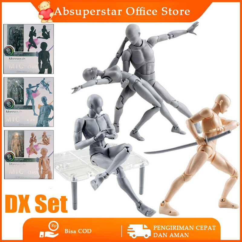 Jual Pulang Figuart Body Kun / Chan DX Set Mannequin Action Figure Model Aksi Manekin Boneka ...