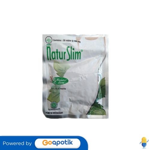 Jual Natur Slim Sachet 30 Pil | Shopee Indonesia