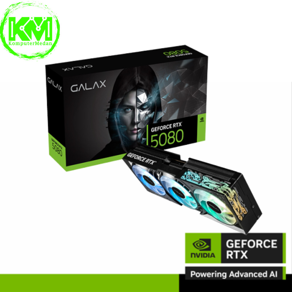 Jual VGA Galax Geforce RTX 5080 1-Click OC 16GB GDDR7 | Shopee Indonesia