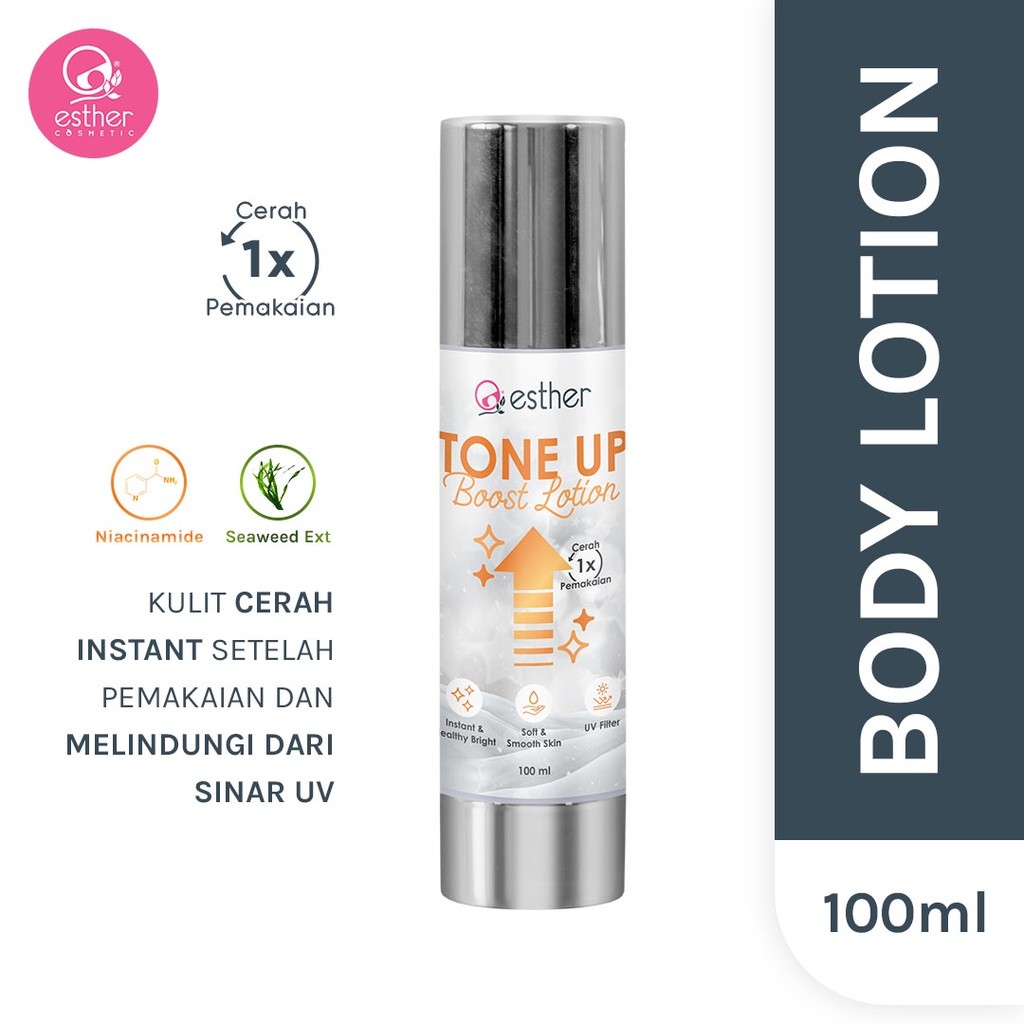 Jual Esther Tone Up Booster Lotion 100ml - Brightening Body Lotion ...