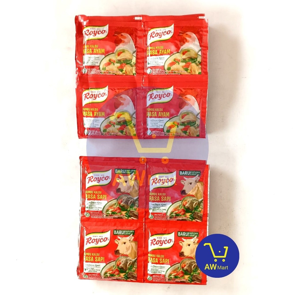 Jual ROYCO RENCENGAN (12'S X 8GR) - ALL VARIAN - SAPI & AYAM | Shopee ...