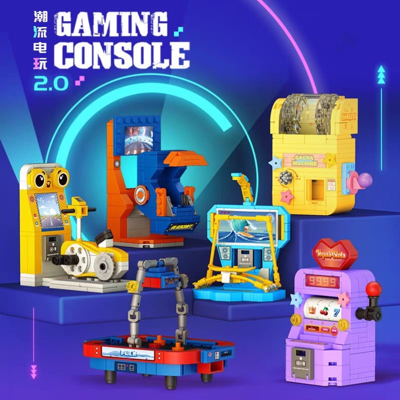 Jual Mainan Bricks Forange Mini Pocket Block Gaming Console 2.0 Series ...