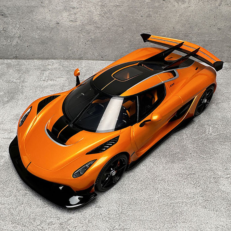 Jual GT Spirit 1:18 JESKO KOENIGSEGG Resin Car Model Collection Orange ...