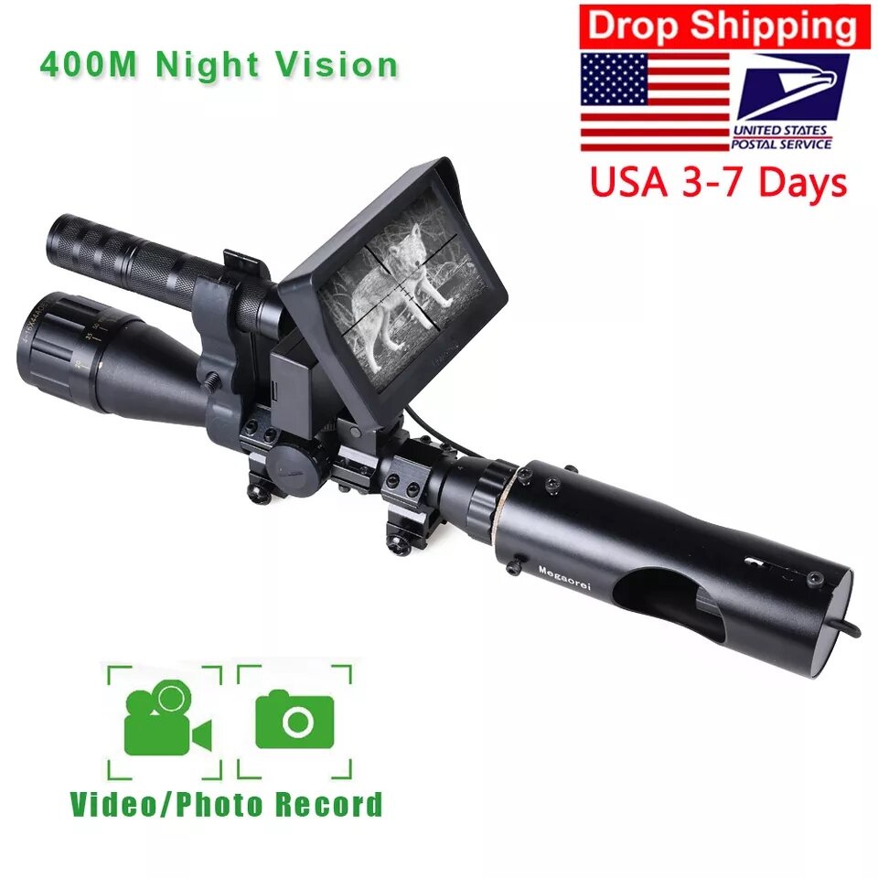 Jual (COD) Ready Stok 850nm Infrared LEDs Night Vision Device Scope ...