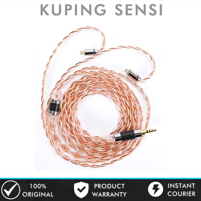 Jual XINHS Single Crystal Copper Earphone IEM Upgrade Cable Kabel ...