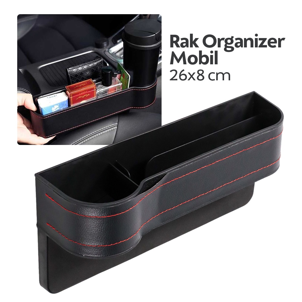 Jual Front Seat Car Organizer Rak Samping Gap Storage Kursi Jok Mobil ...