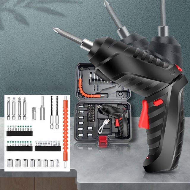 Jual Mesin Obeng Listrik Bor Cordless Tools Screwdriver Set Koper 47 ...
