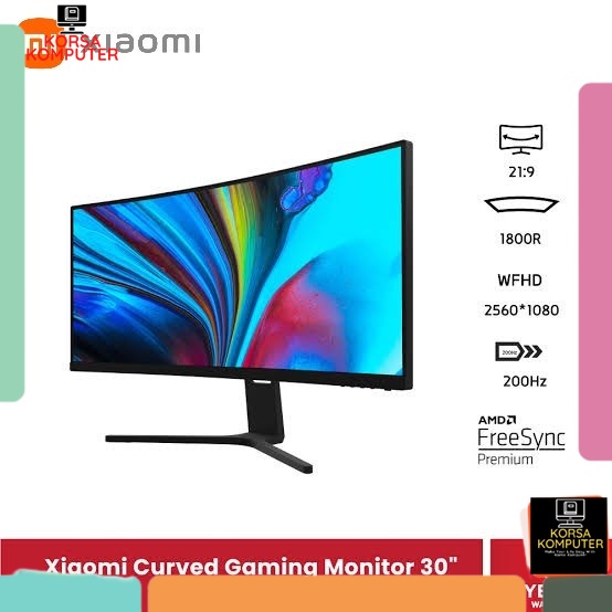 Jual Monitor PC 30 Inch Monitor Komputer Gaming Xiaomi Mi Monitor 30 ...