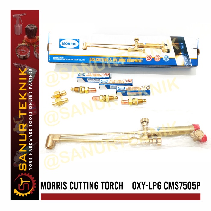 Jual MORRIS CMS-7505P Cutting Torch / Blander Las Potong OXY-LPG ...